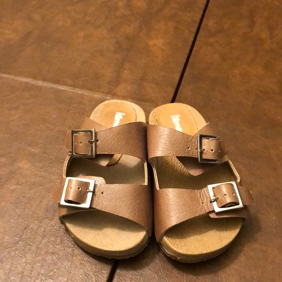 kimey | Shoes | Kimey Couro Birken Slides Sandals | Poshmark